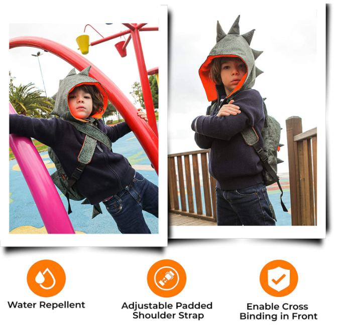 Dinosaur - Little Kids Backpack – Morikukko USA